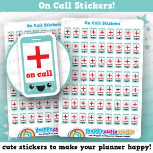 63 Cute on Call Planner Stickers - Etsy