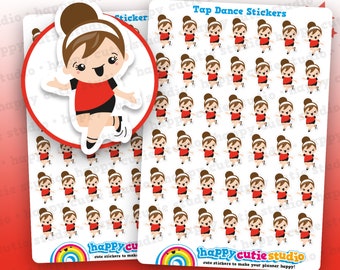 Tap Shoe Stickers for Various Planners Happy Planner Passion - Etsy