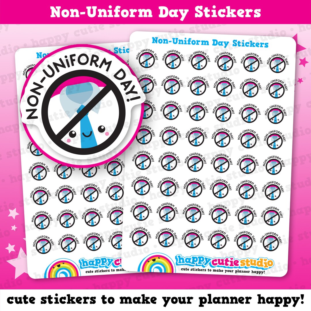 48 Cute Non-uniform Day/mufti Day/home Clothes/college/school Planner ...