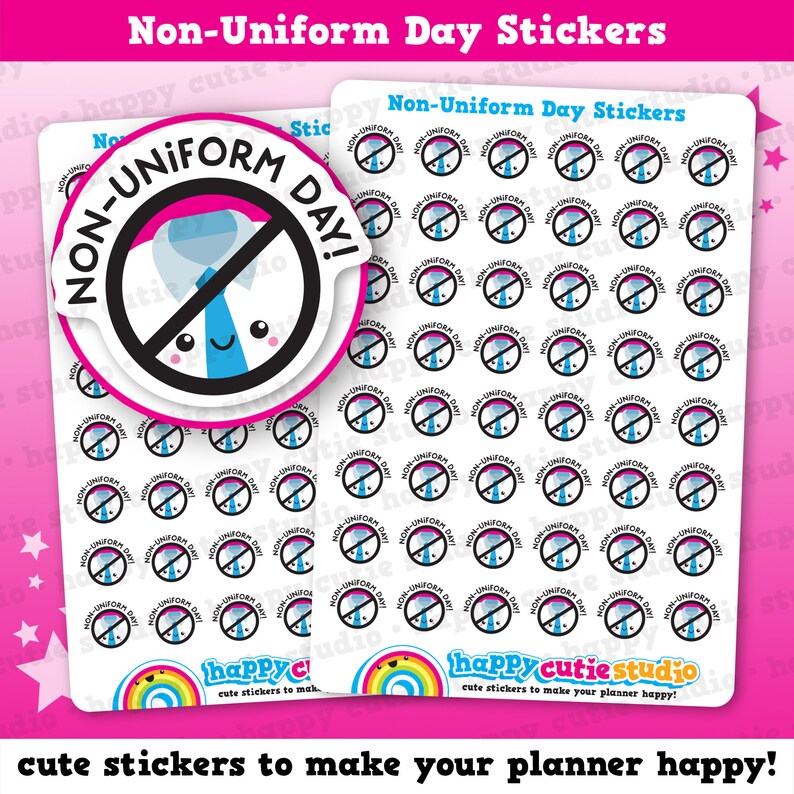 48 Cute Non-uniform Day/mufti Day/home Clothes/college/school Planner ...