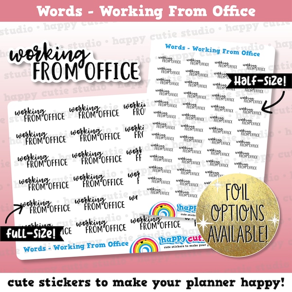Working in Office Stickers - Etsy