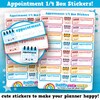 42 Cute AM/PM Medicine Tracker/medicine/pills/reminder Planner Stickers ...