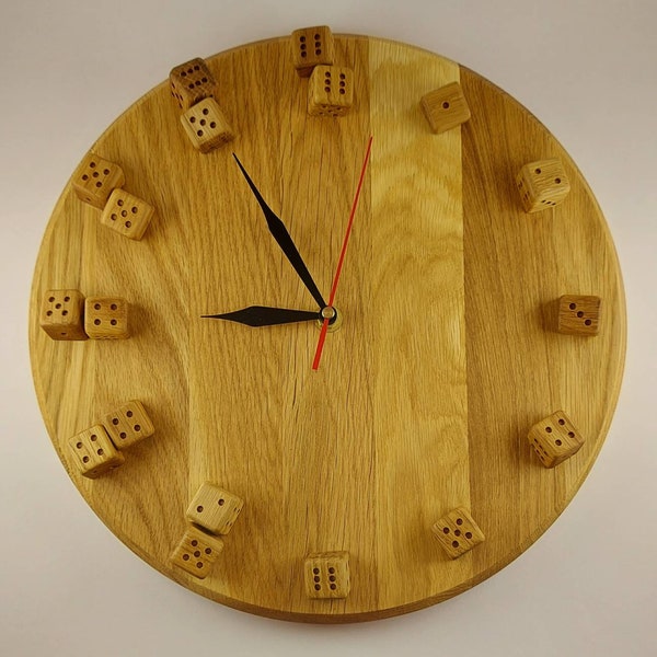 Handmade Wood Clock - Etsy