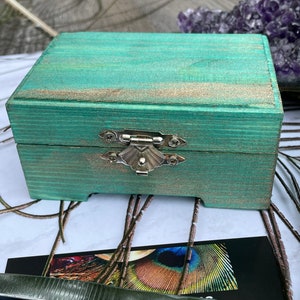 Fairy Box, Fae Gift, Fairy Jewelry Box, Fairy Miniatures, Moss ...