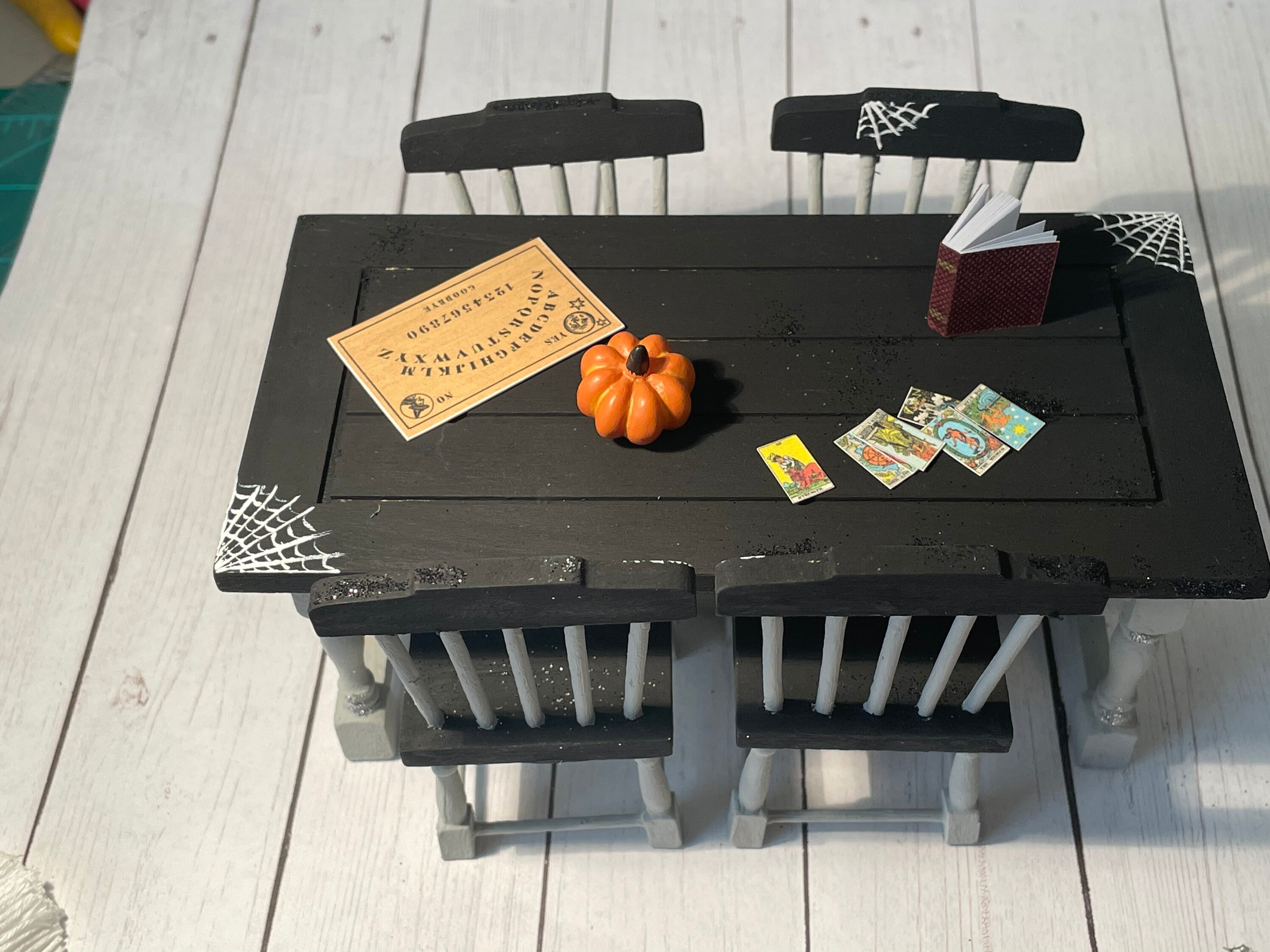Miniature witches table dollhouse furniture dollhouse table | Etsy