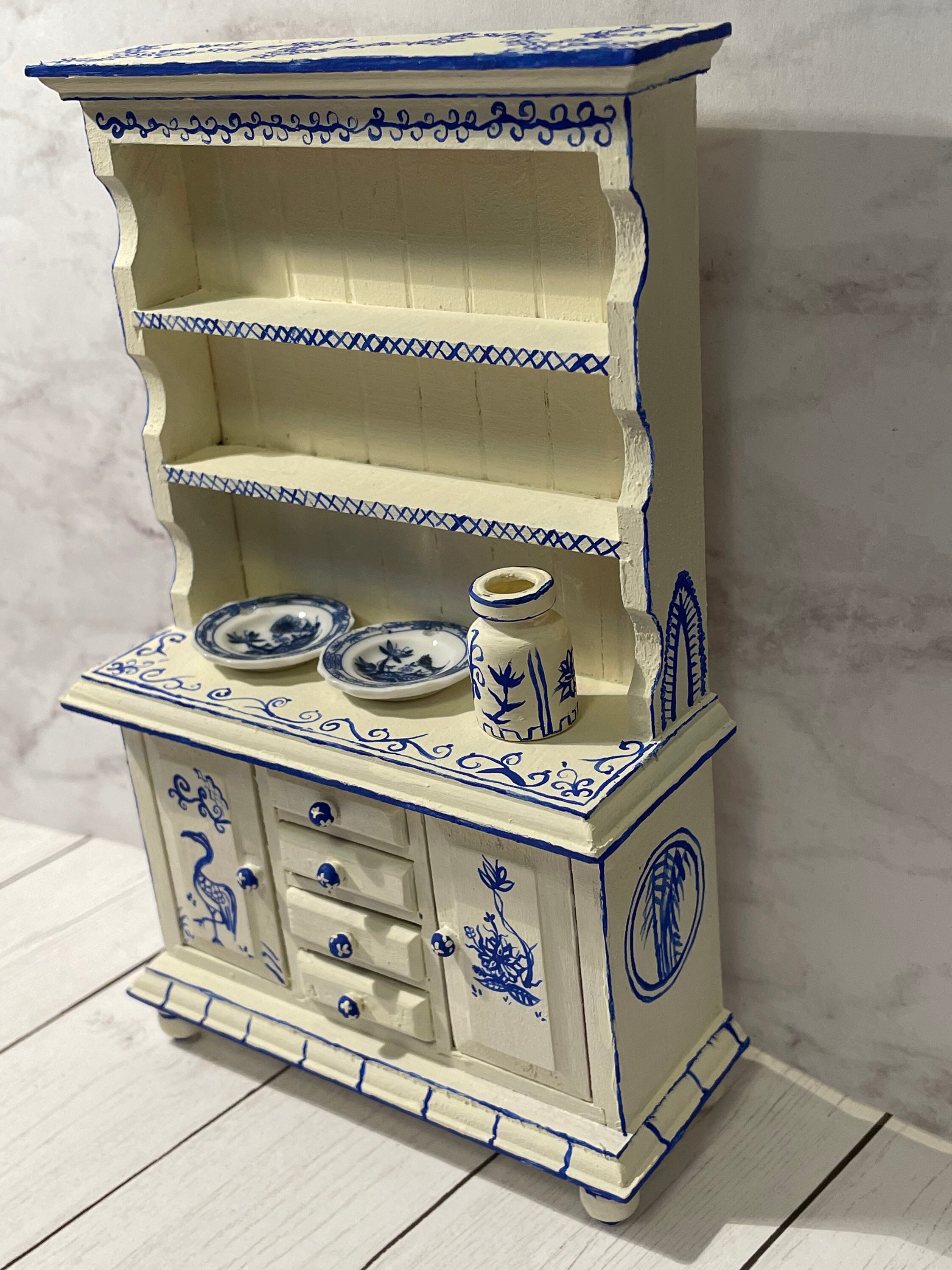 Dollhouse Hutch Ming Dynasty Inspired Dollhouse Furniture - Etsy
