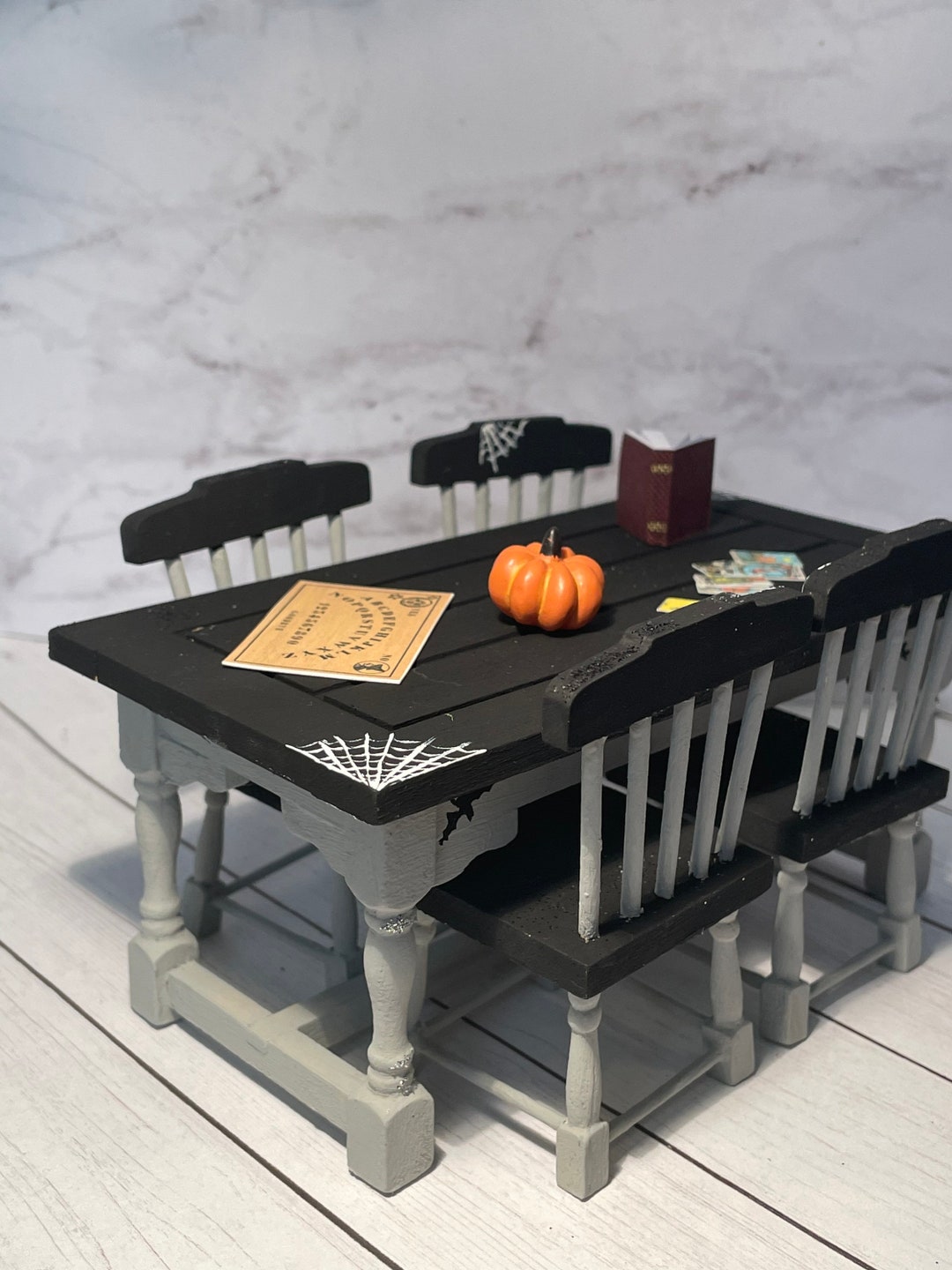 Miniature Witches Table, Dollhouse Furniture, Dollhouse Table and ...