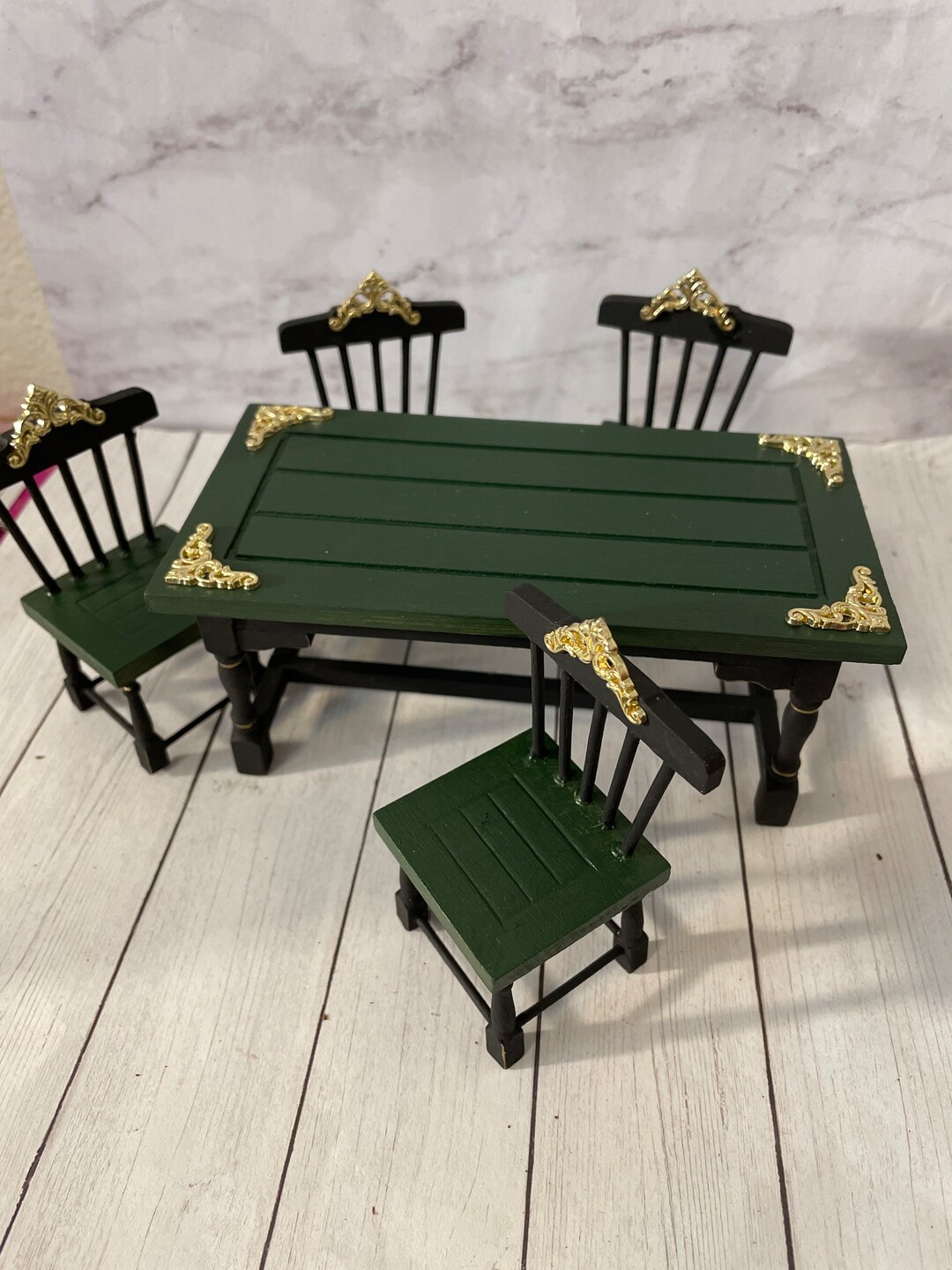 Miniature Witches Table Dollhouse Furniture Dollhouse Table And