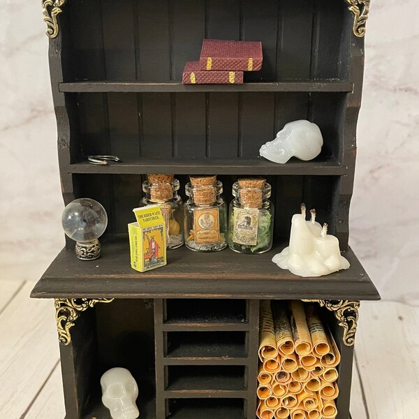 Miniature Witch Scene Etsy