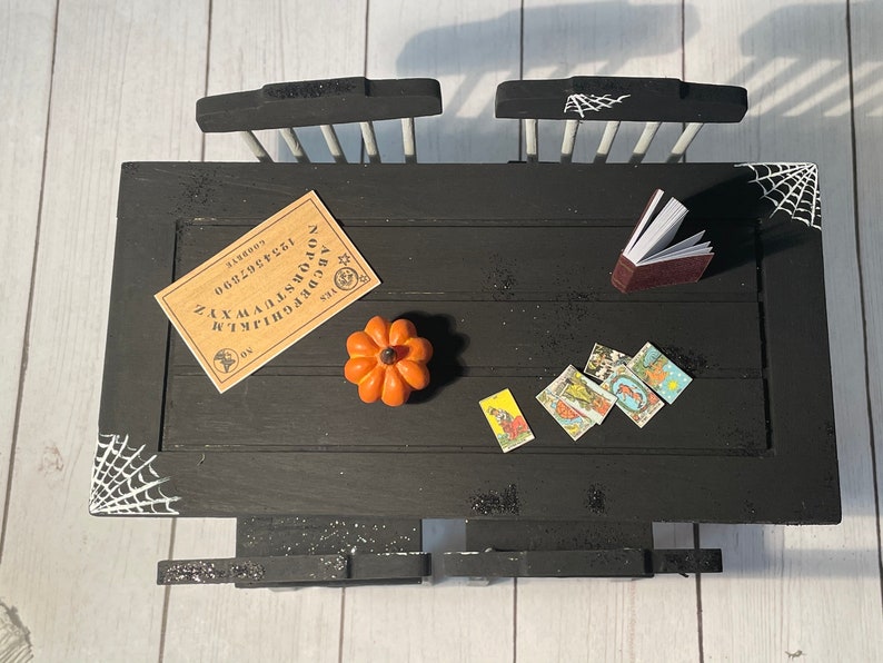 Miniature Witches Table Dollhouse Furniture Dollhouse Table Etsy