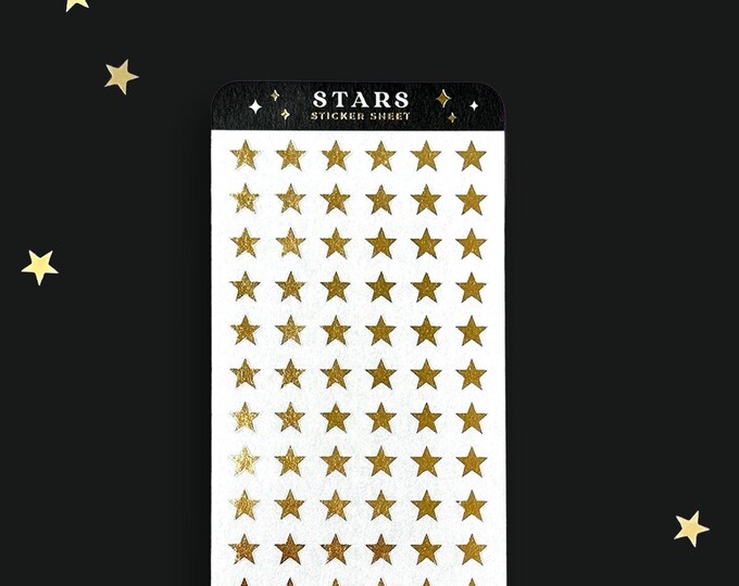 Star Rating Sticker Sheet - Etsy
