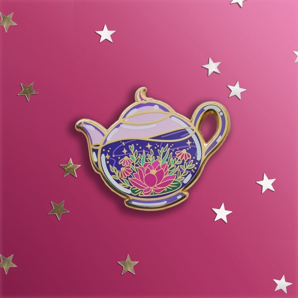 Teapot Pin - Etsy