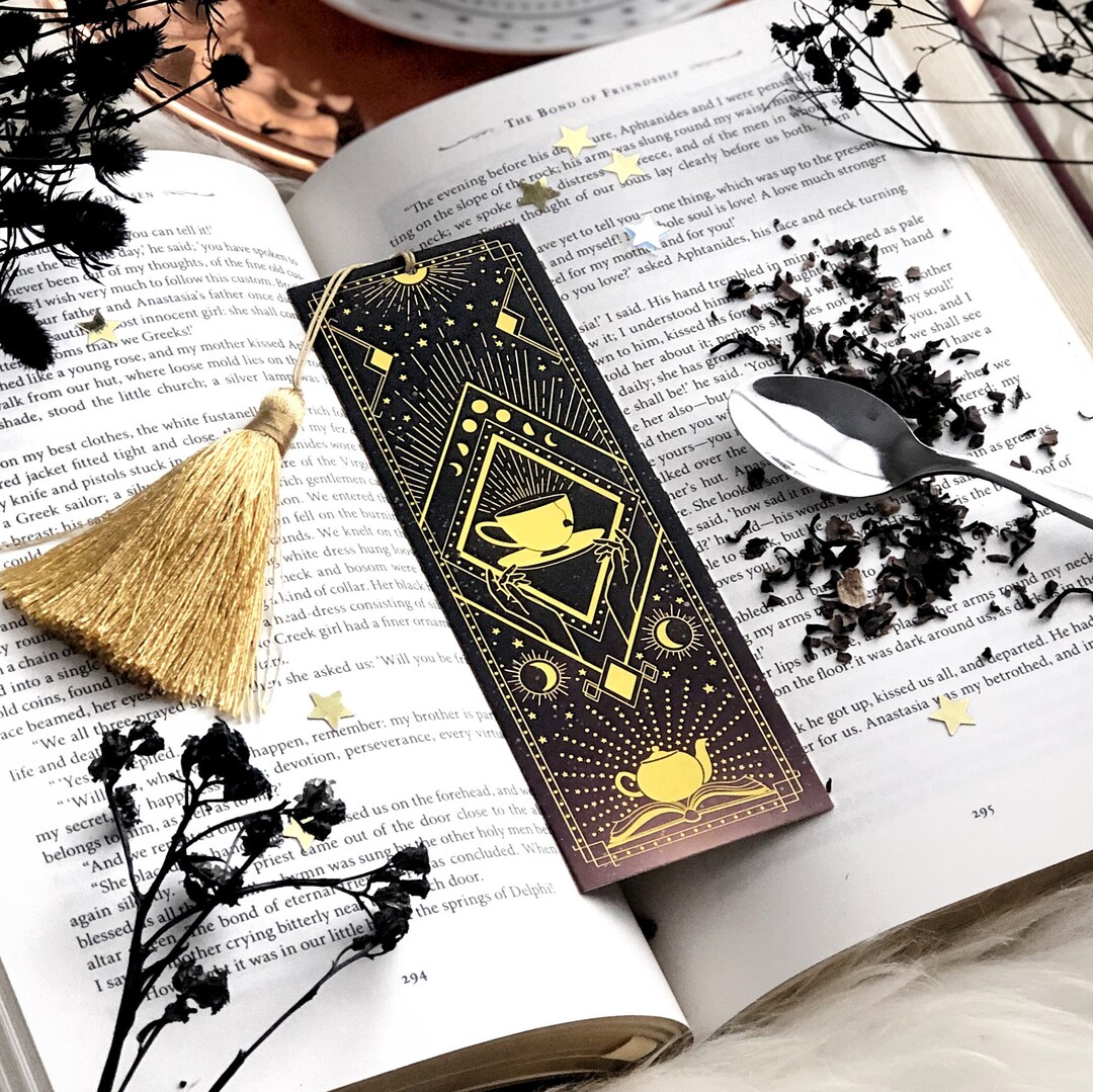 Tea Lover Bookmark - Etsy