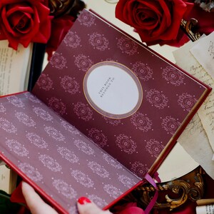 Literati Notebook - Crimson - Etsy