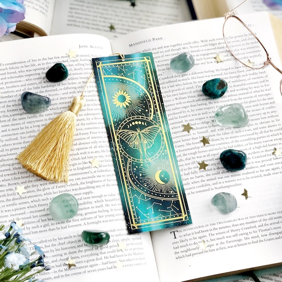 Luna Moth Bookmark - Etsy
