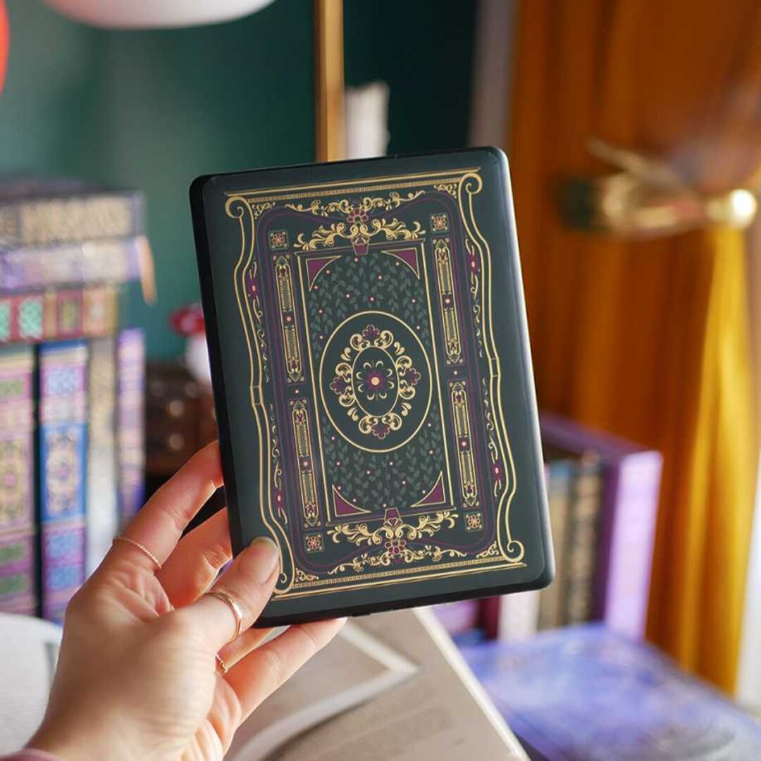 Kindle Sticker Inserts - Literati Green - Etsy UK