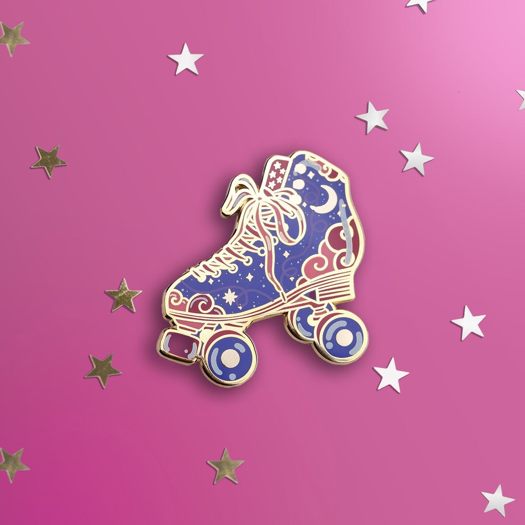 Rollerbaby Enamel Pin - Etsy
