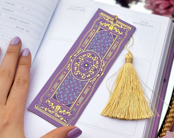 Once Upon a Time Bookmark - Wisteria - Etsy