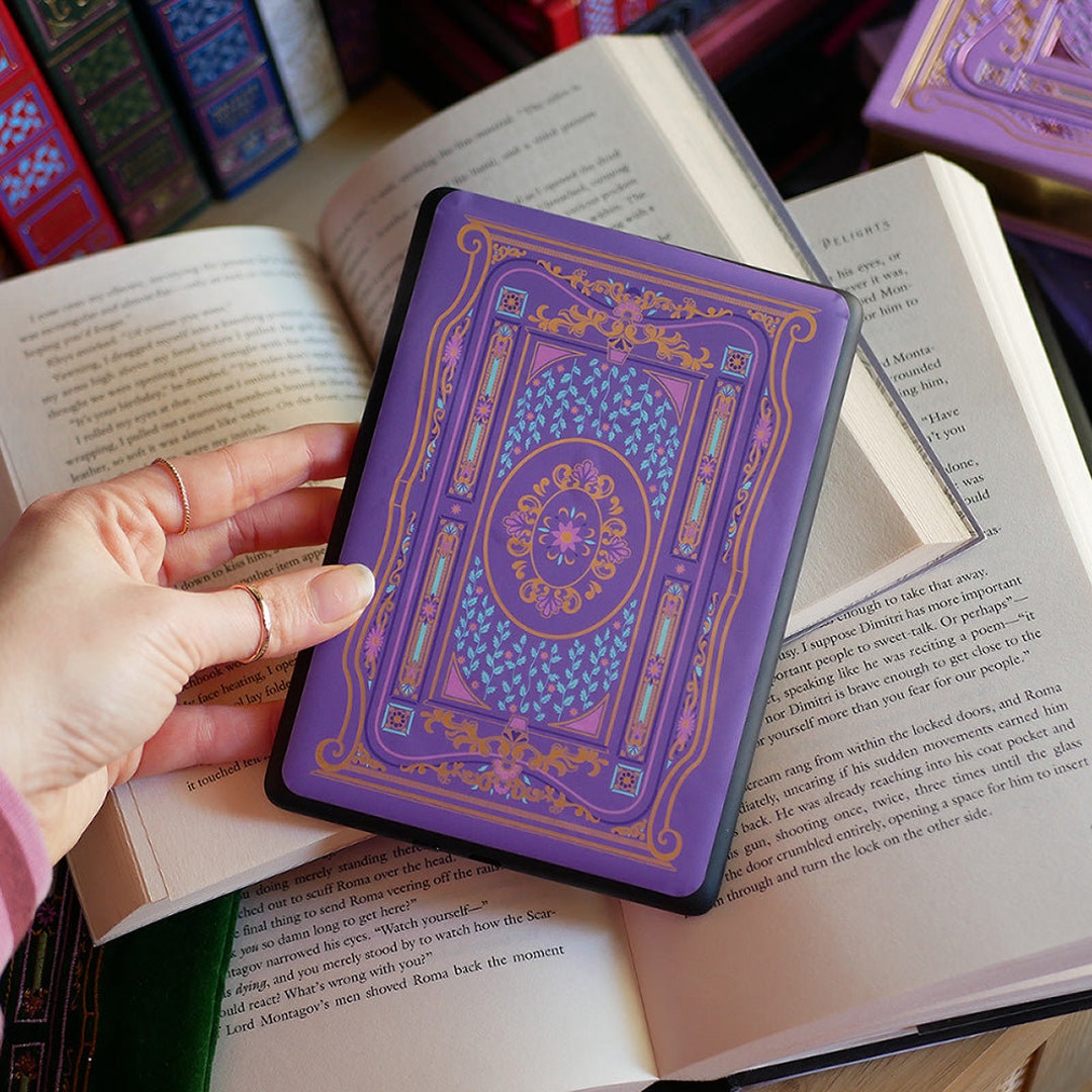 Kindle Sticker Inserts - Literati Purple - Etsy