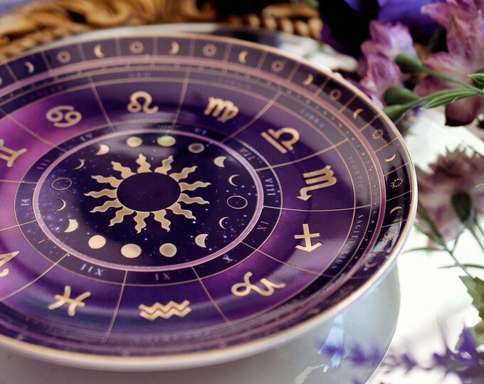 Zodiac Decorative Plate - Etsy