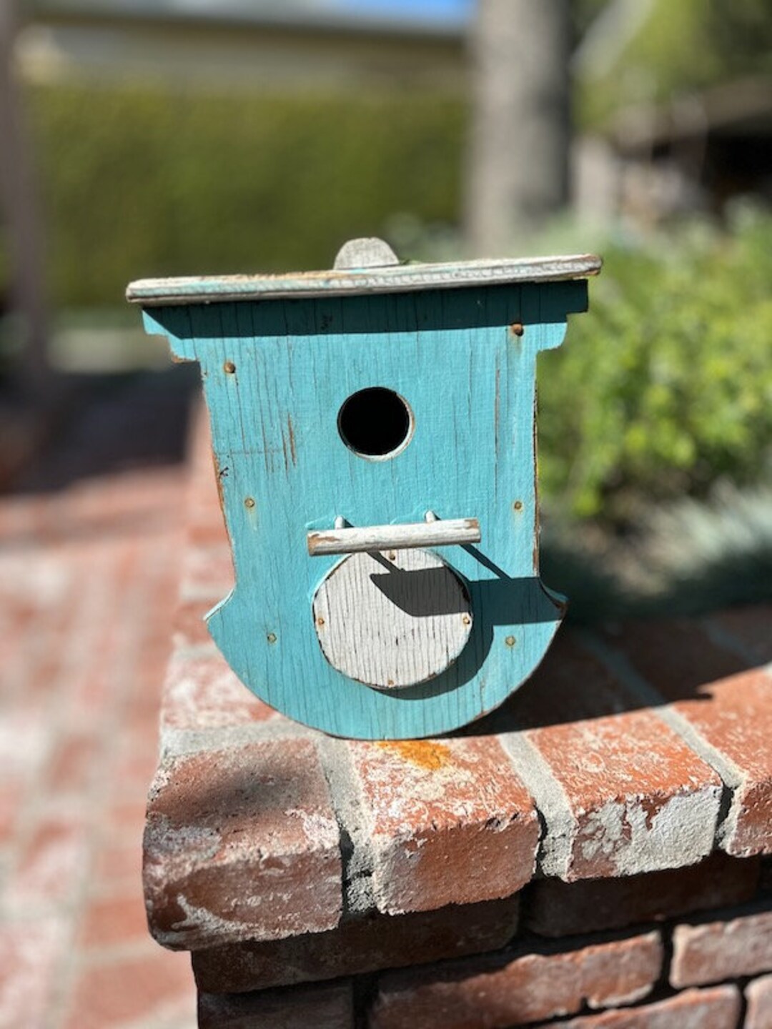 Wood Birdhouse Made by Cliff Halsted (1960? 1970?) - Etsy