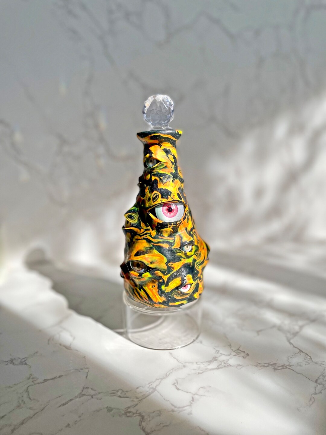 Lava Omniscient Potion Bottle Tall // With Cut Stopper - Etsy