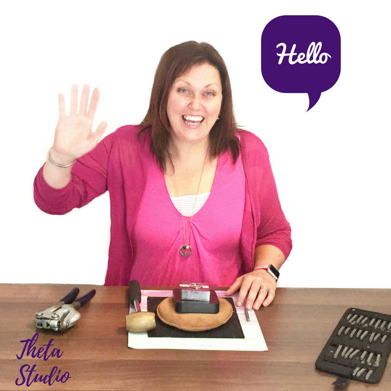 ID Tag Child Phone Number Child Safety Hand Stamped | Etsy