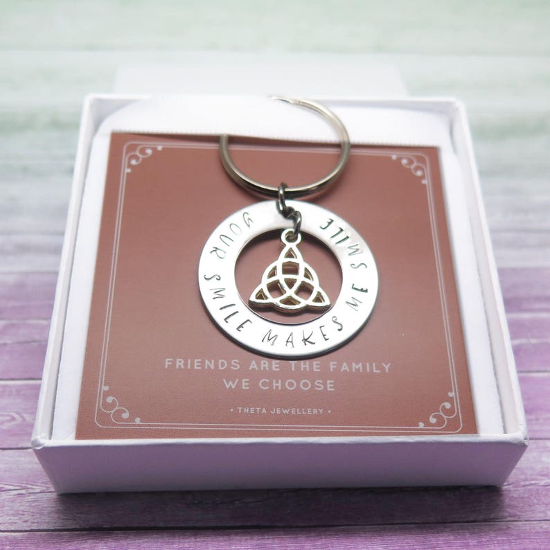 Gift for a Friend Meaningful Friendship Gift Keychain for - Etsy
