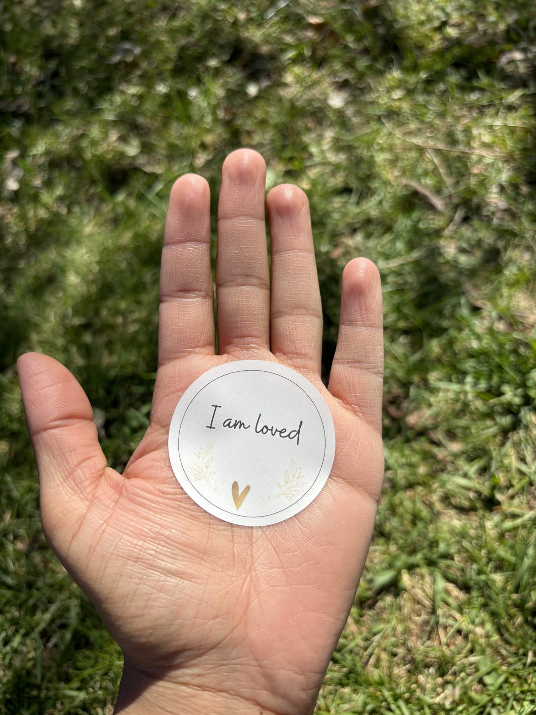 I Am Loved Sticker | 2x2 Inches| Mental Health | Self Love | Self ...