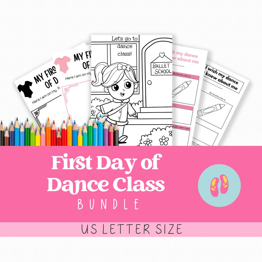 First Day of Dance Class Activity Bundle - Dance Teacher Resources ...