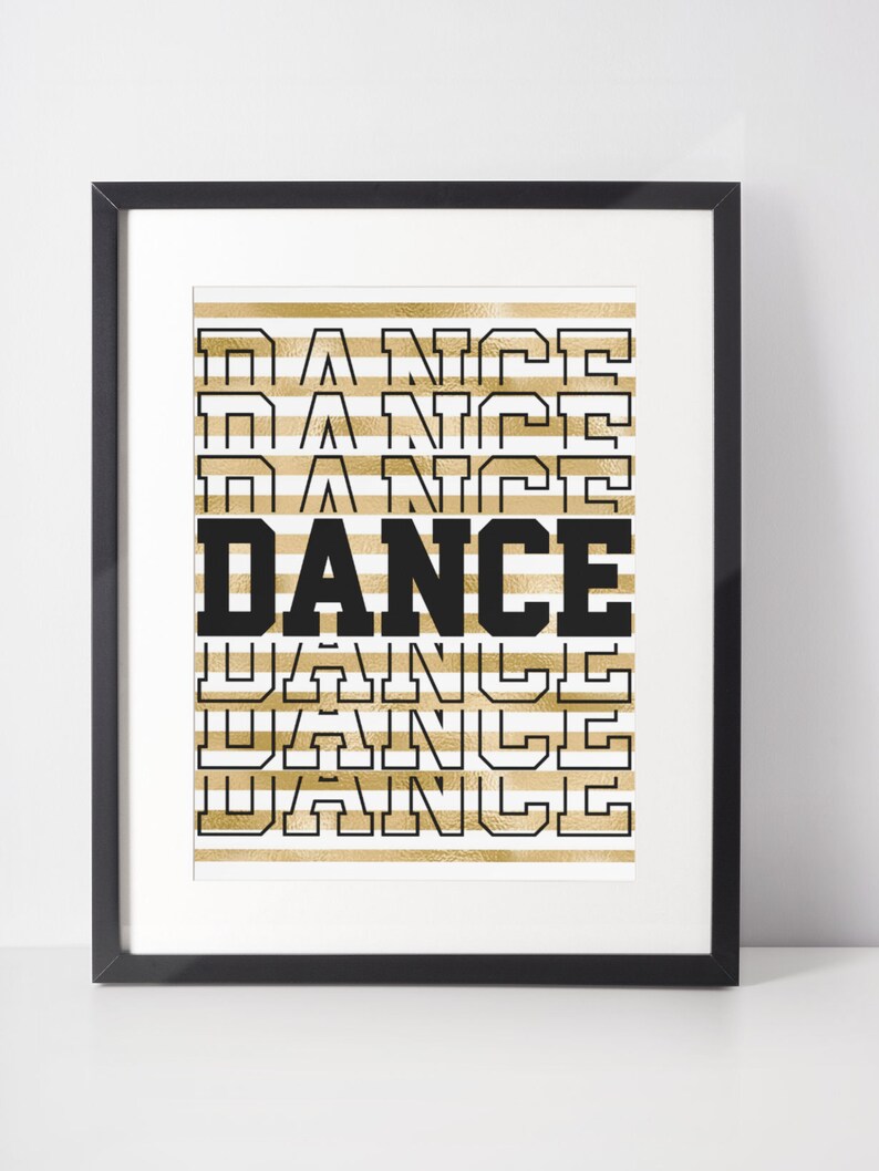 Fun Dance Printable - Gift for Dancer - Downloadable Poster - Etsy