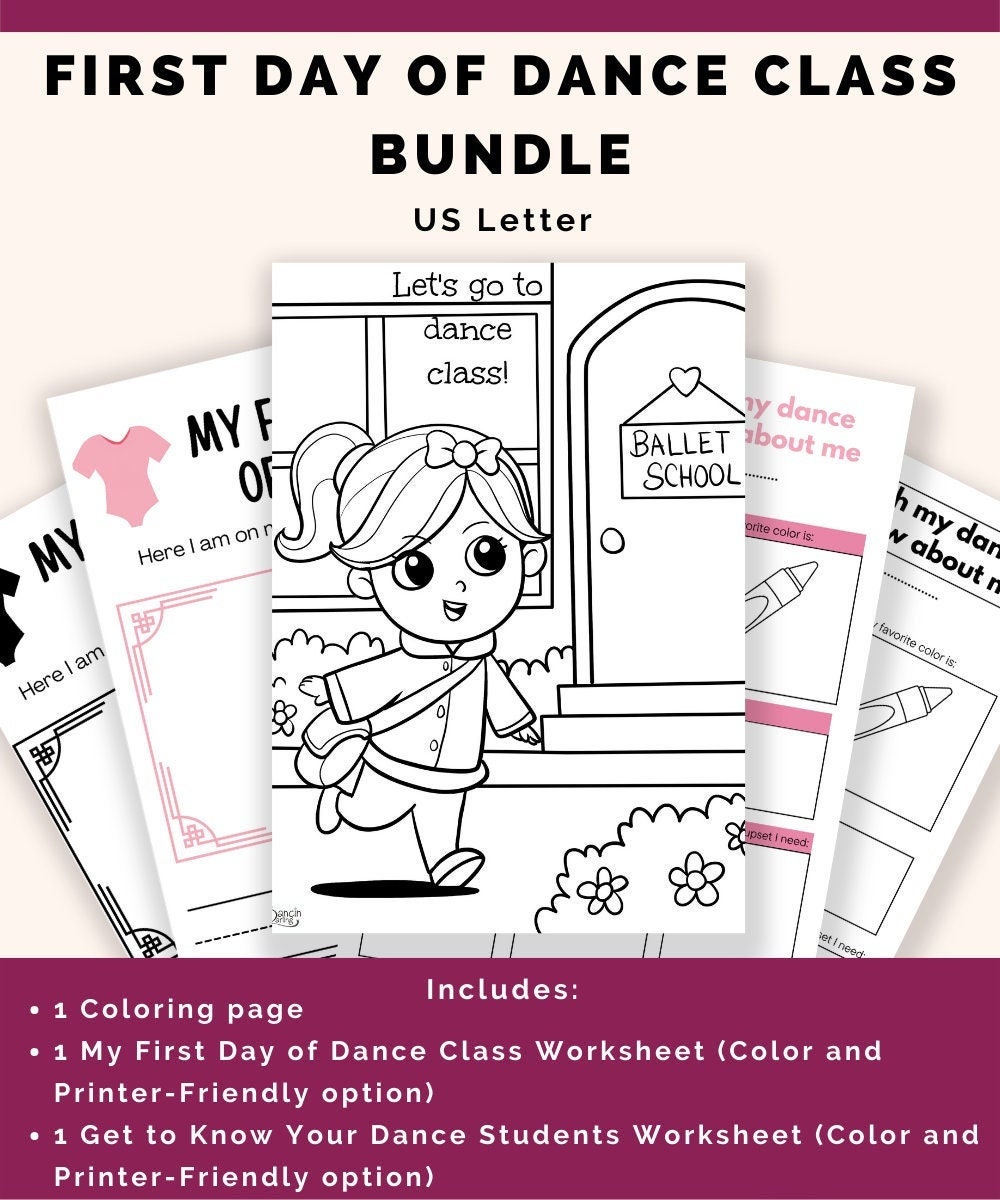 First Day Of Dance Class Activity Bundle Dance Teacher Resources first-day-of-dance-class-activity-bundle-dance-teacher-resources