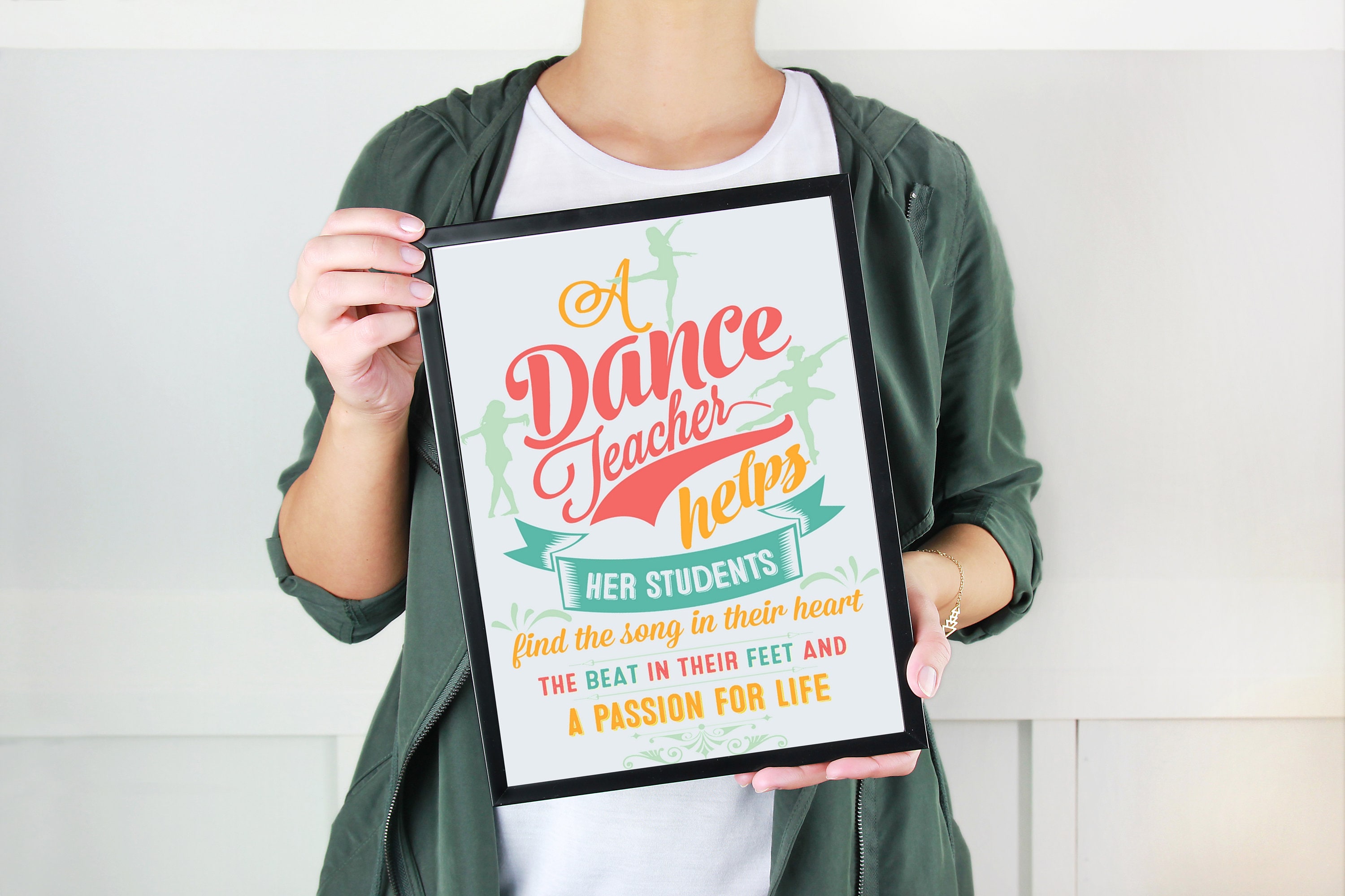 Thank You Gift, Dance Teacher, Dance Recital, Teacher Appreciation ...