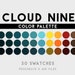 Cloud Nine Color Palette for Procreate, Adobe Photoshop, Adobe ...