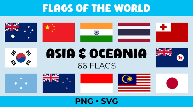 Flags of the World Png/svgs | Americas, Europe, Africa, Asia, Oceania ...