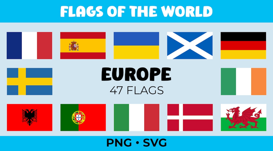 Flags of the World Png/svgs | Americas, Europe, Africa, Asia, Oceania ...