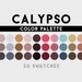 Calypso Color Palette for Procreate, Adobe Photoshop, Adobe Illustrator ...