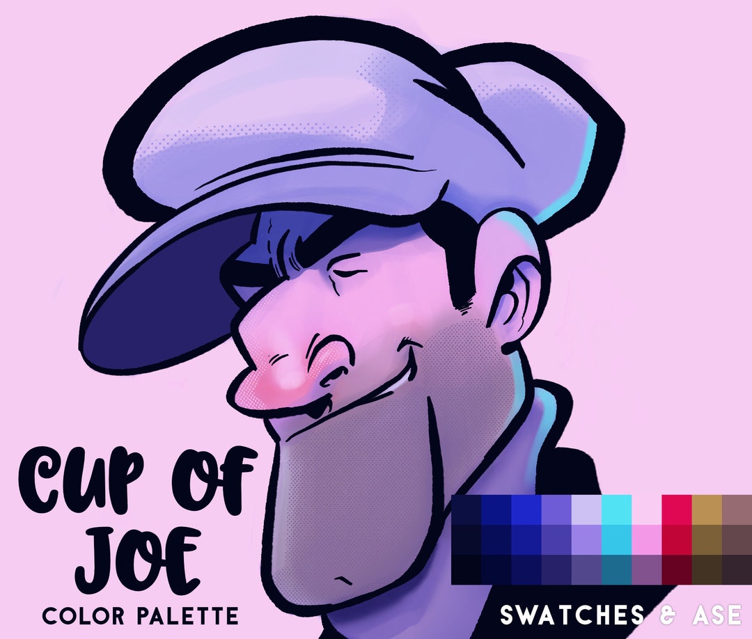 Cup of Joe Color Palette for Procreate, Adobe Photoshop, Adobe ...