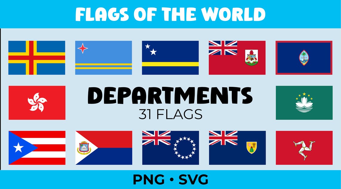 Flags of the World Png/svgs | Americas, Europe, Africa, Asia, Oceania ...