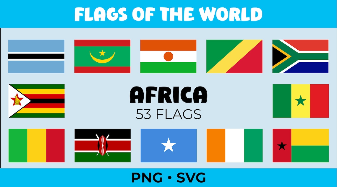 Flags of the World Png/svgs | Americas, Europe, Africa, Asia, Oceania ...