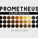 Prometheus Color Palette for Procreate, Adobe Photoshop, Adobe ...
