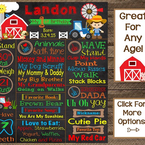 Farm Animal Banner Barnyard Banner Barnyard Theme Party | Etsy