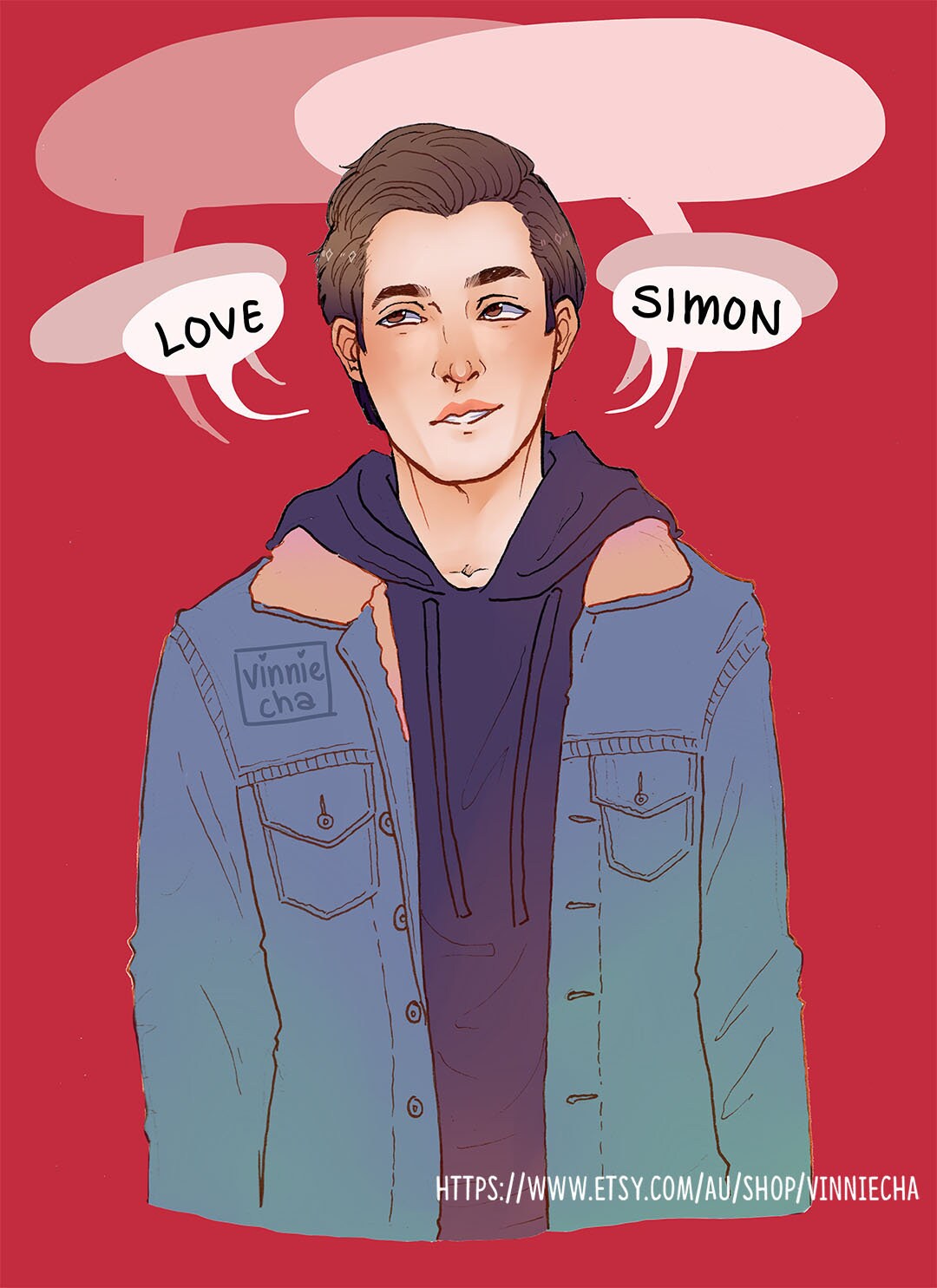 Love Simon A3 Print | Etsy