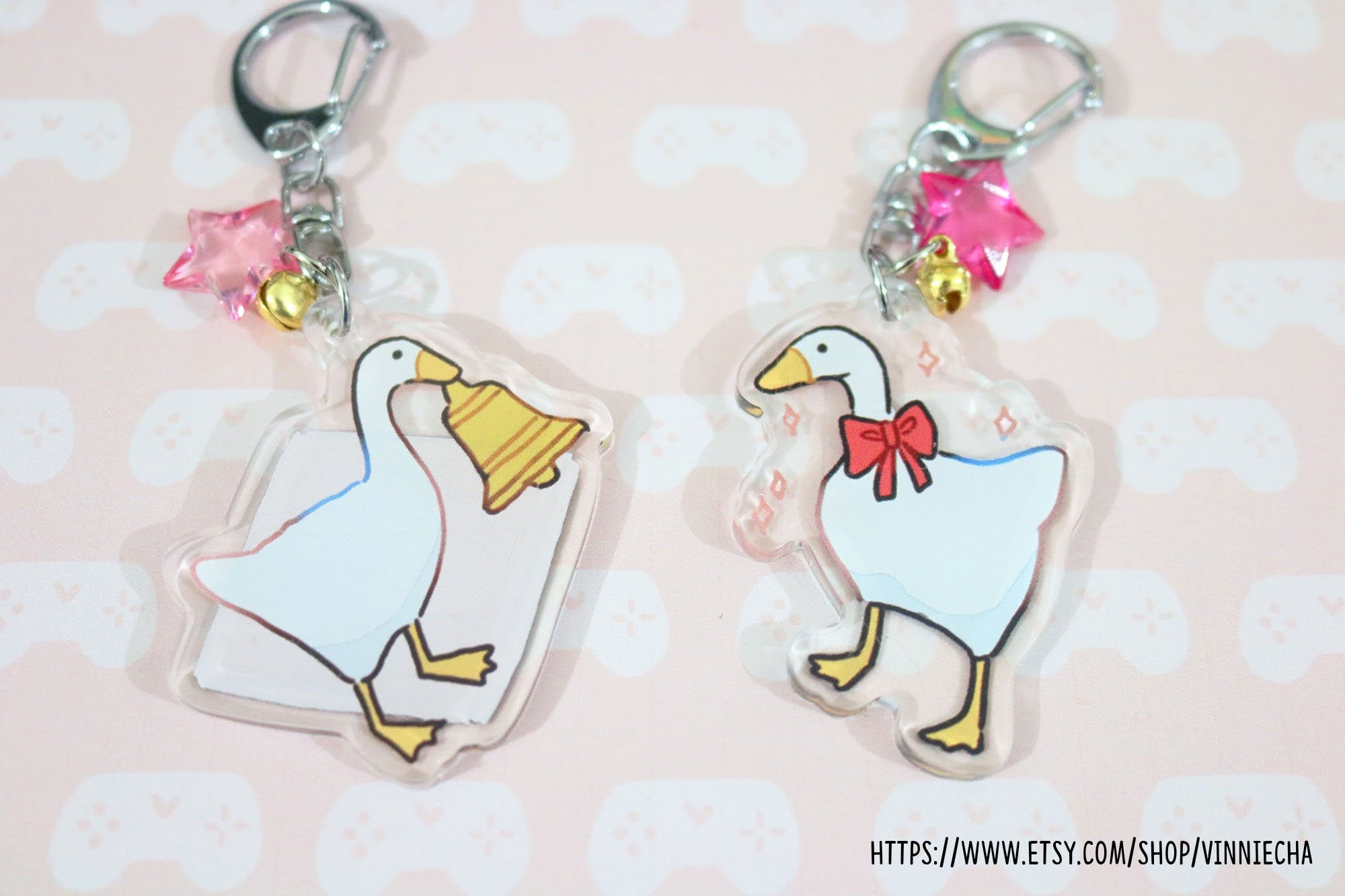 Untitled Goose Game Acrylic Charms | Etsy