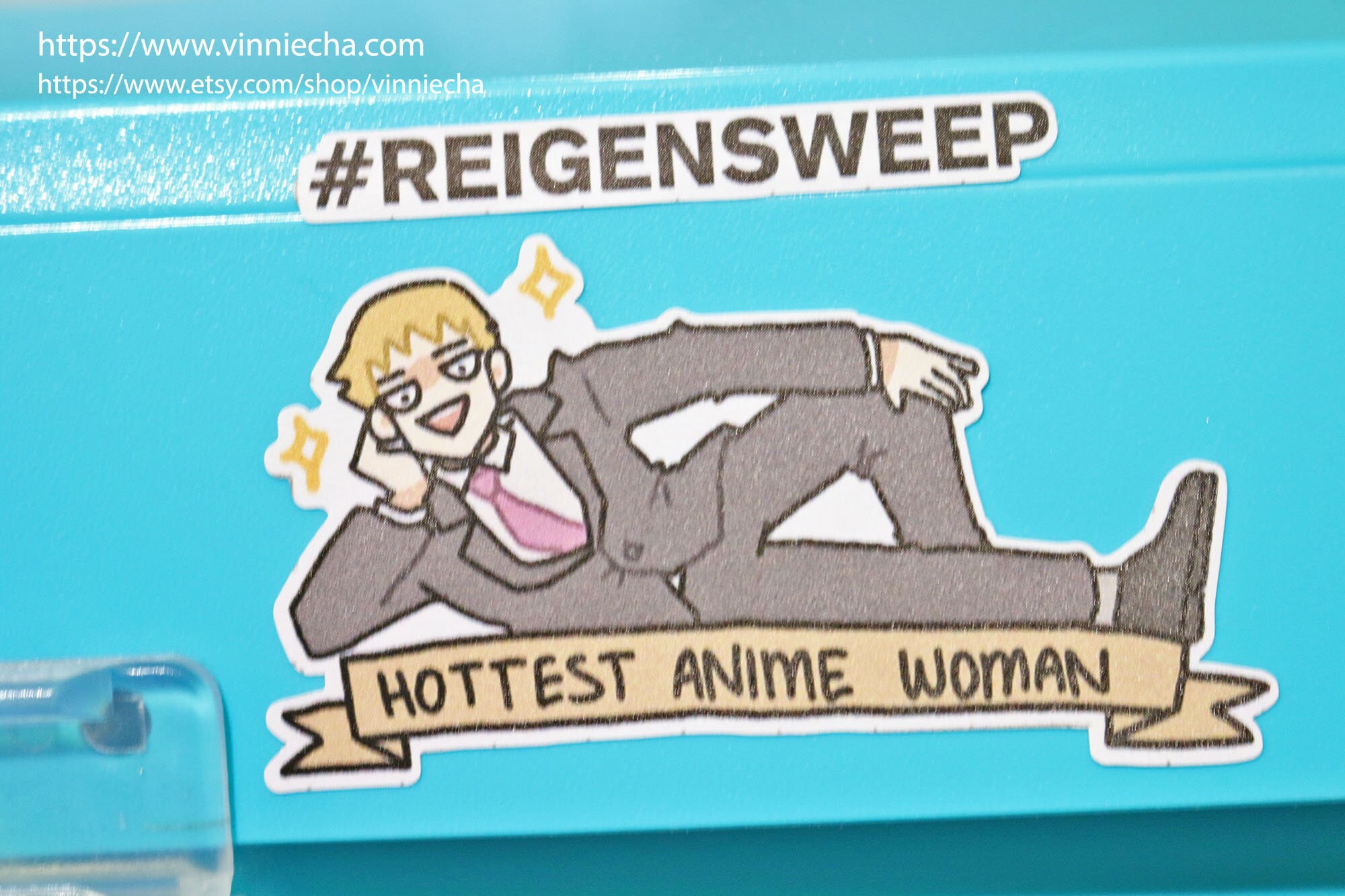 Reigen Sweep A6 Sticker Sheet - Etsy