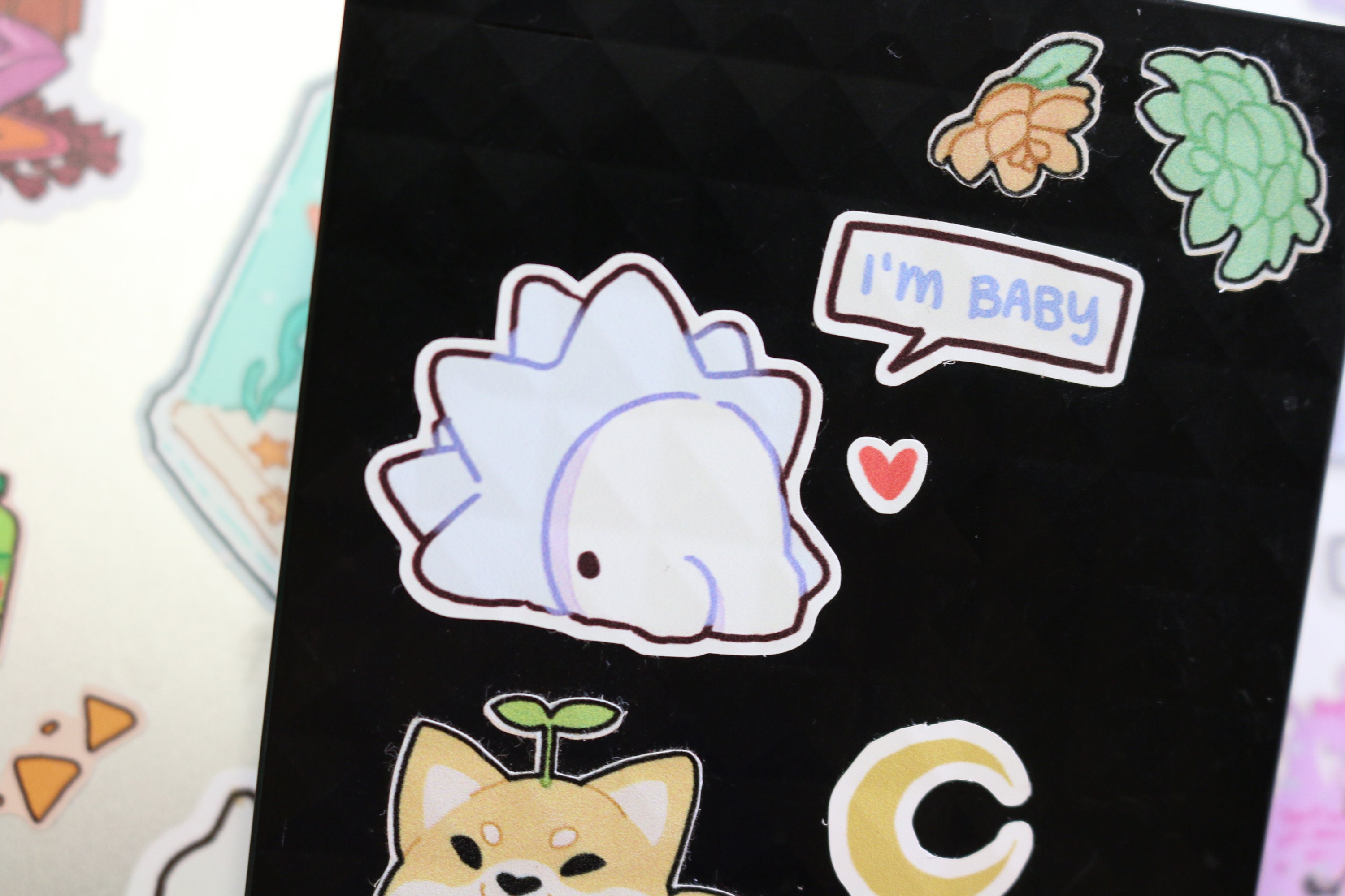 Pokmeon Snom Vinyl Sticker Sheet - Etsy