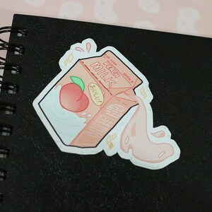 Milk Vinyl A6 Sticker Sheet - Etsy