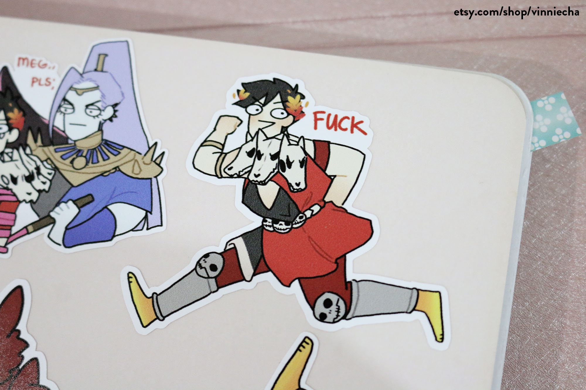 Hades Vinyl Stickers Set A | Etsy