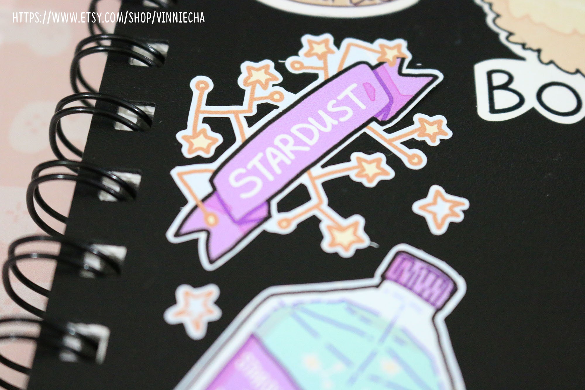 Stardust A6 Vinyl Sticker Sheet - Etsy