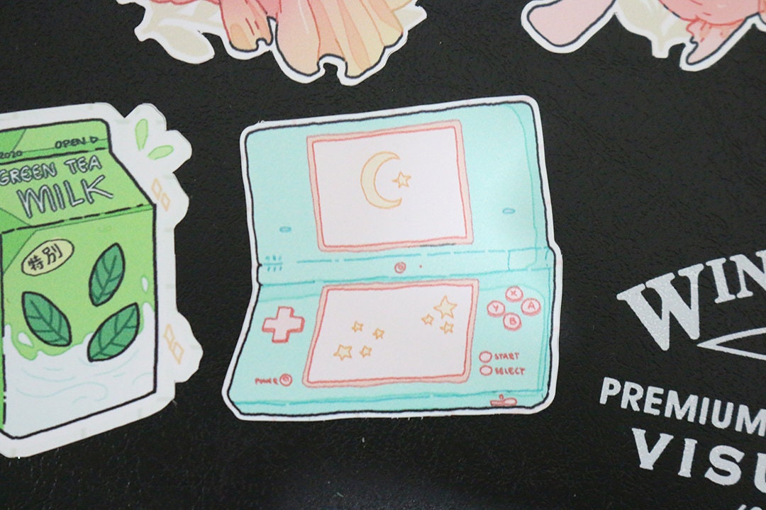 Gamer A6 Sticker Sheet | Etsy